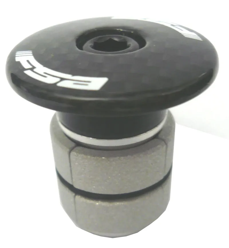 FSA Compressor Pro 1-1/8 Carbon Headset Expander Plug in Carbon