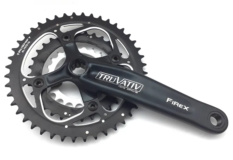 Truvative Firex ISIS 175mm MTB Triple Chainset in Black