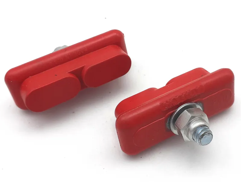 Skyway Tuff Brake Pads Original in Red 1980s NOS