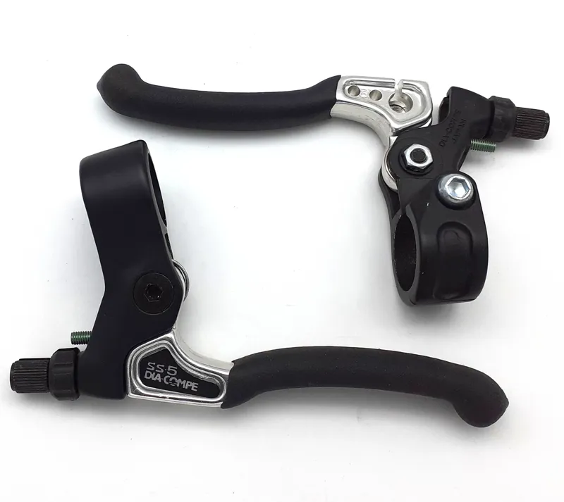 Dia-Compe SS-5 Cantilever Brake Levers NOS Shop Soiled 1990s