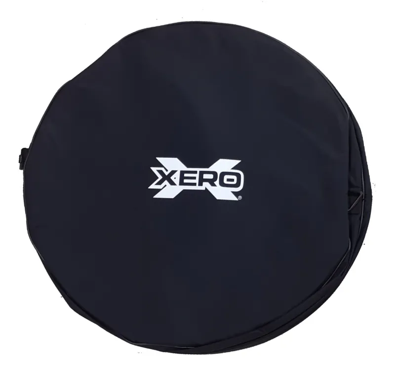 Xero Double Padded Wheel Bag in Black