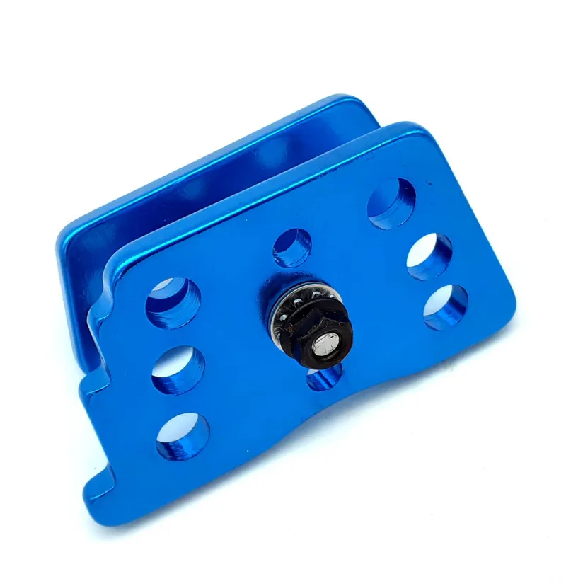 Tektro RBP 100 A Chain Aligner Anti Chain Suck Plate in Anodised Blue NOS