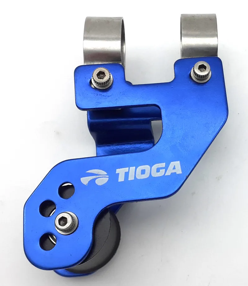 Tioga Chain Tensioner in Anodised Blue NOS Retro