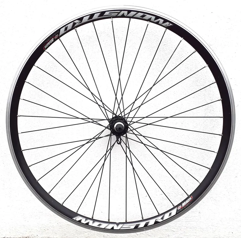 Mach 1 26 Inch Front MTB Rim Brake Wheel in Black