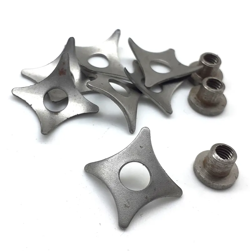 Brazed Water Bottle Boss Reinforcing Stars NOS