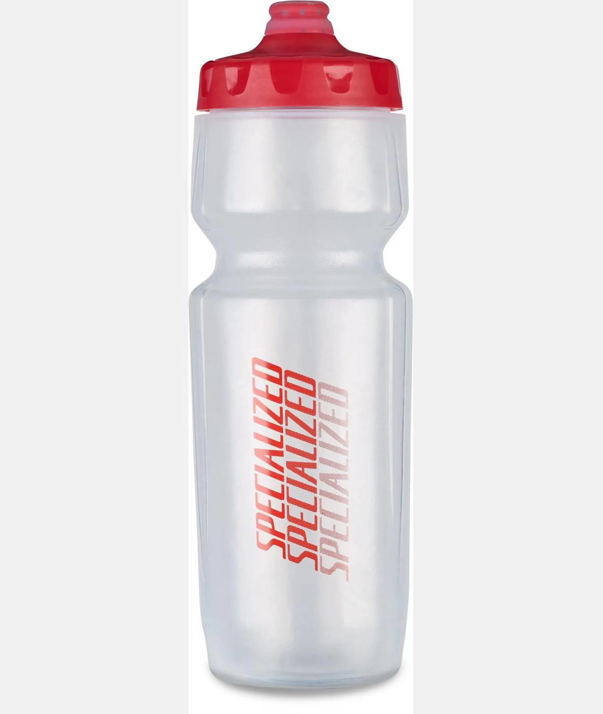 Specialized Purist Hydroflo Fixy 23oz Water Bottle in Clear Stacked ...