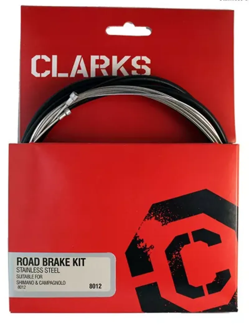 Clarks Road Brake Clable Kit in Black