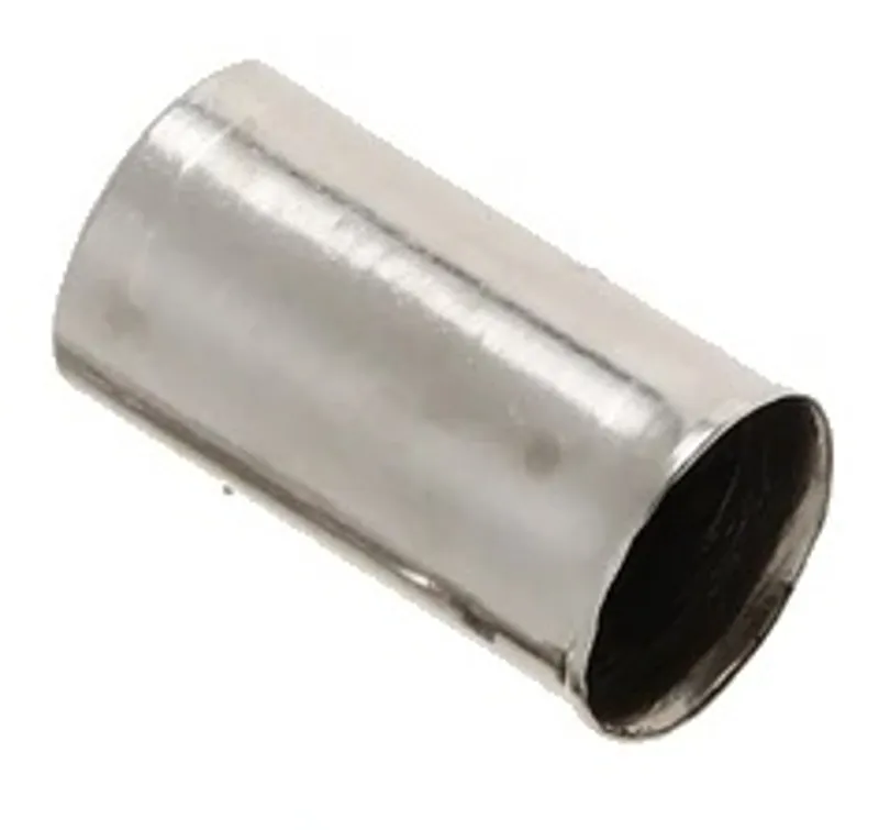 Jagwire 5mm Brass Outer Cable Ferrule in Silver