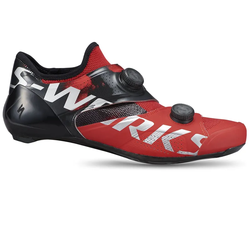 Specialized S-Works Ares Road Shoes in Red size 44