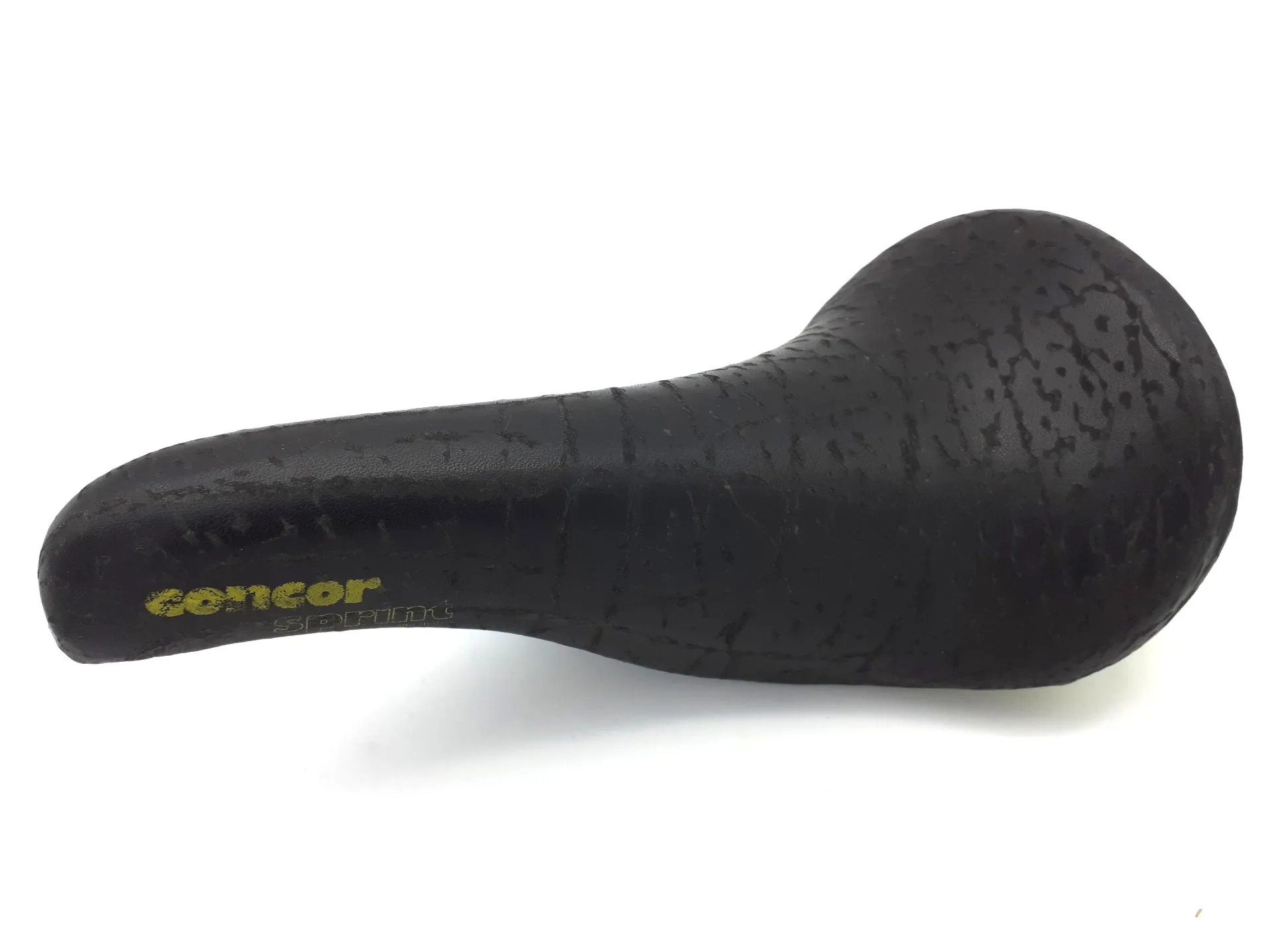 San Marco Concor Supercorsa Sprint Rare Vintage NOS Saddle in Black Leather
