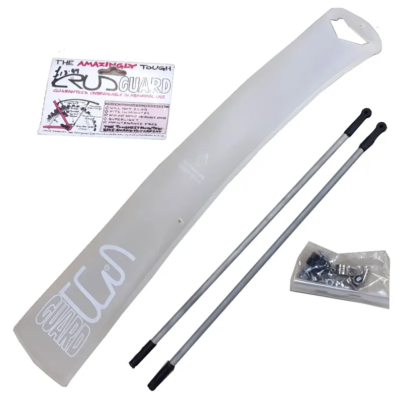 Crud Guard MTB Rear Mudguard in Transparent NOS