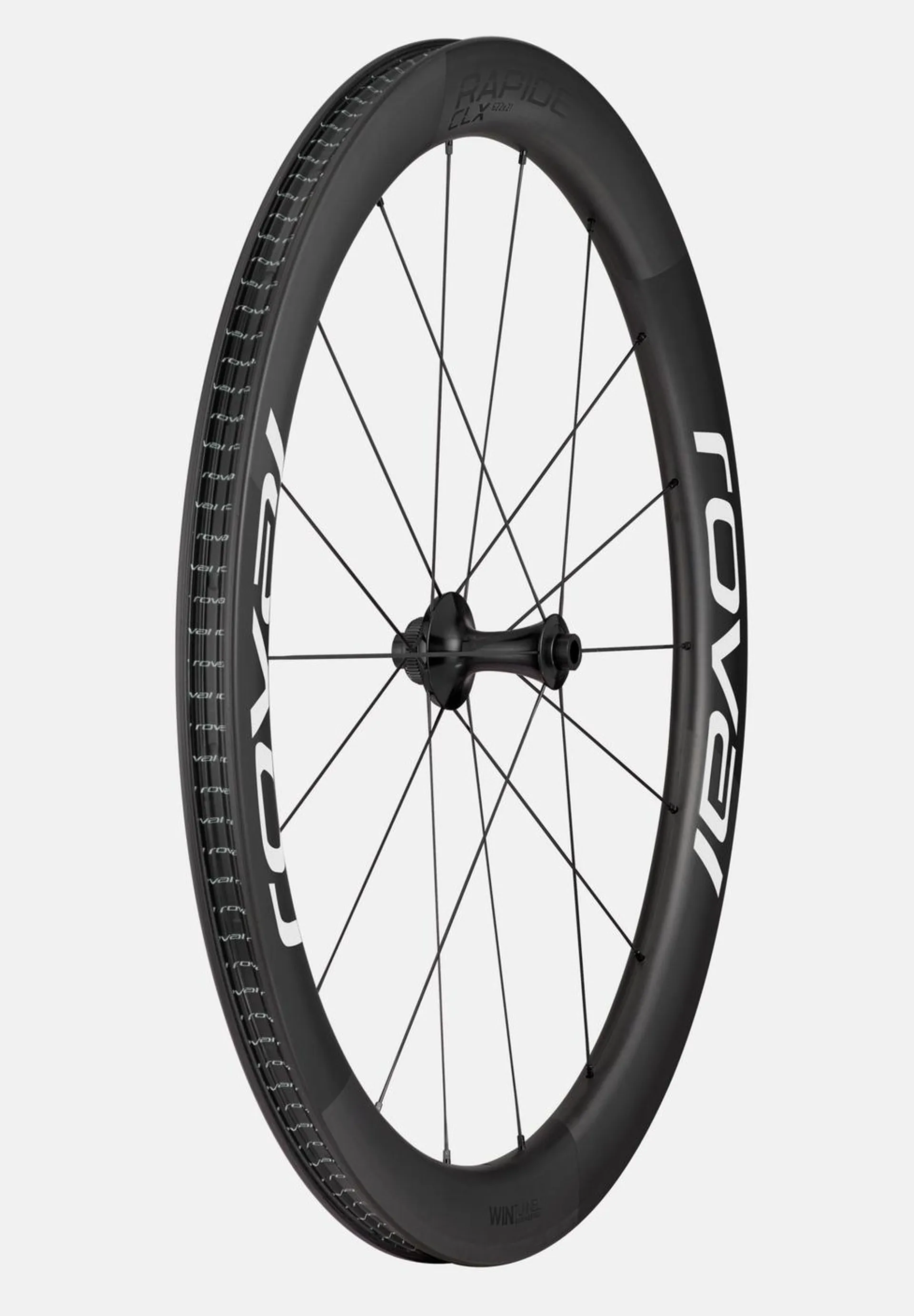 Roval Rapide Clx Front Carbon Wheel for CL Disc Brake with White Decal