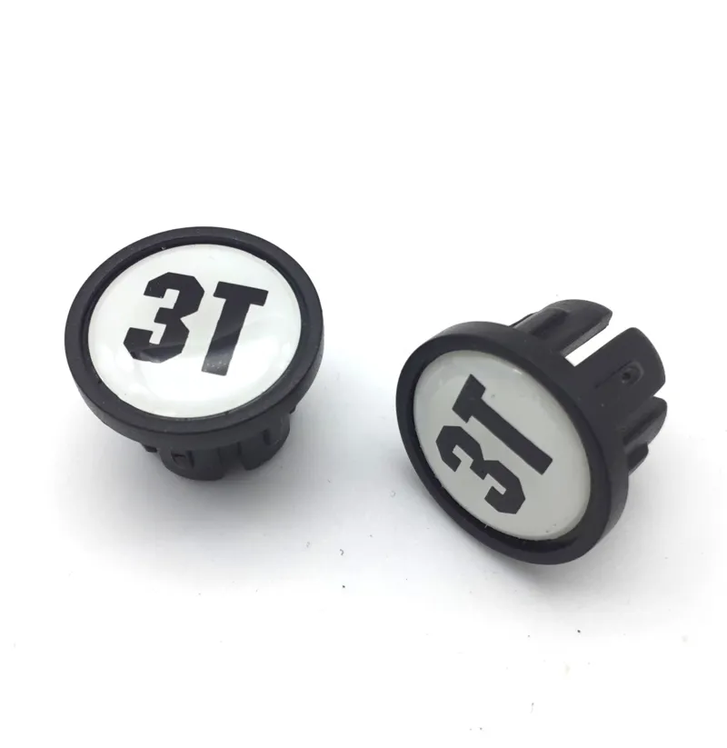3T Bar Plugs for Road Bars in Black White