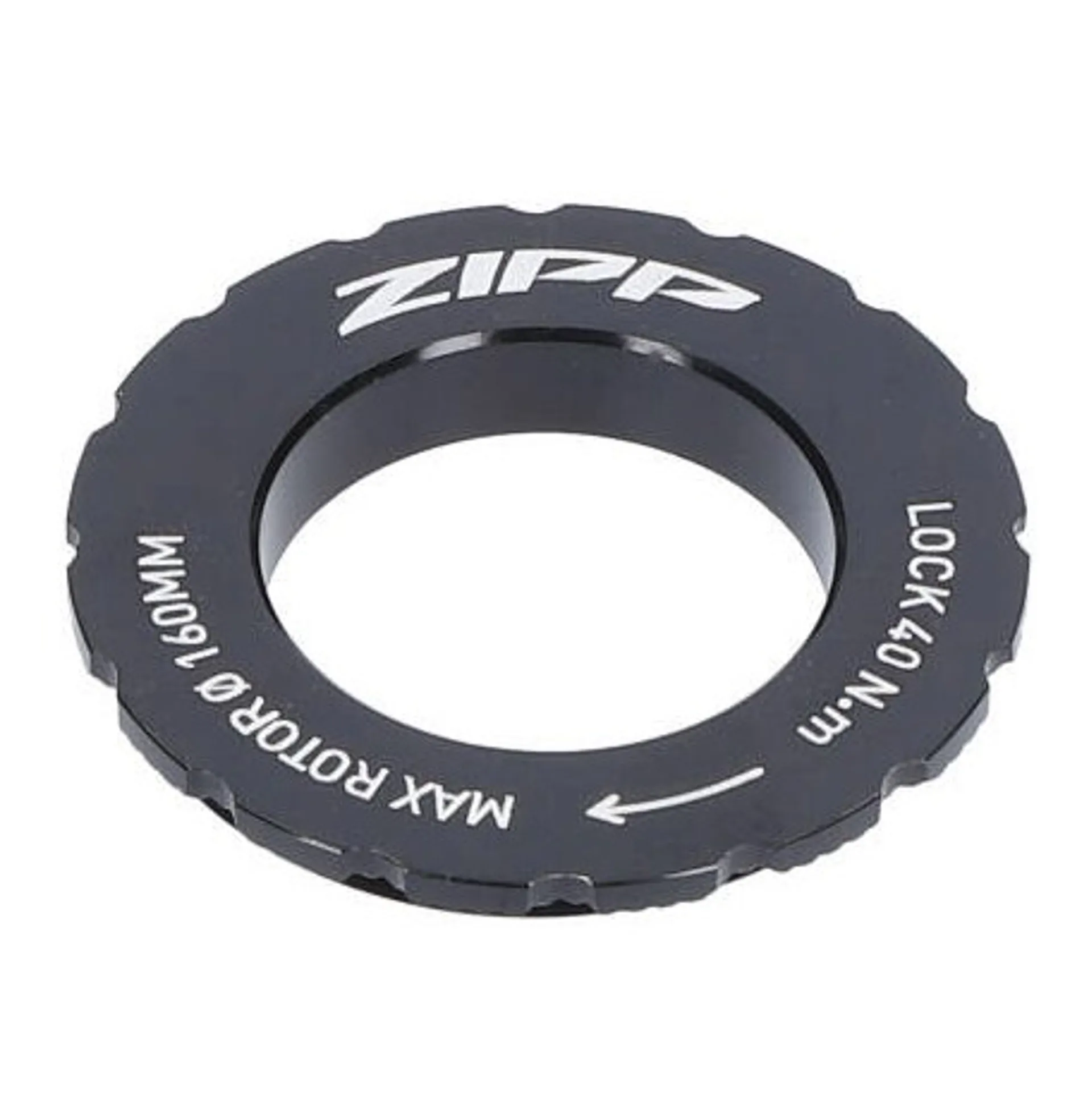 Zipp Low Profile Hub Centerlock Rotor Disc Lockring with Zipp Logo for ...