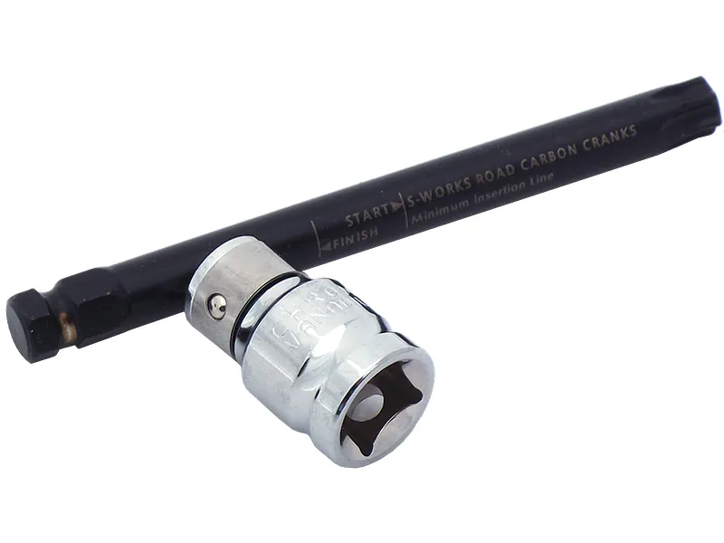 Specialized T45 Long Torx With Socket for S-Works Carbon Cranks