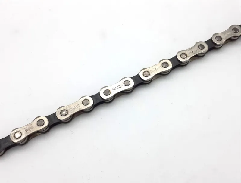 Sachs 8 Speed Chain in Black Silver NOS