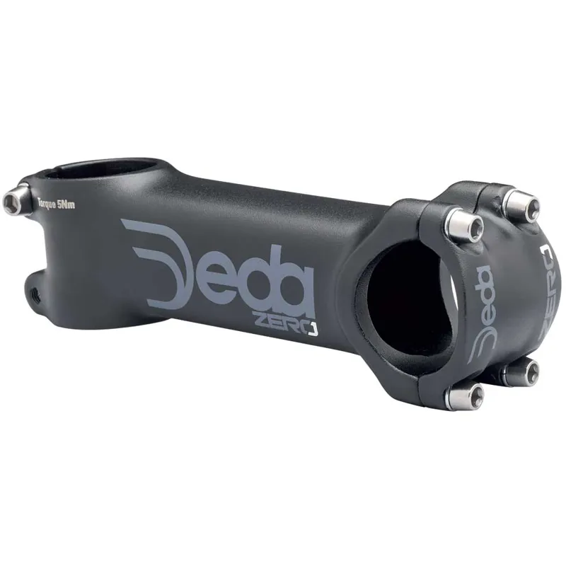 Deda Elementi Zero Stem with 7 Degree Rise in Black