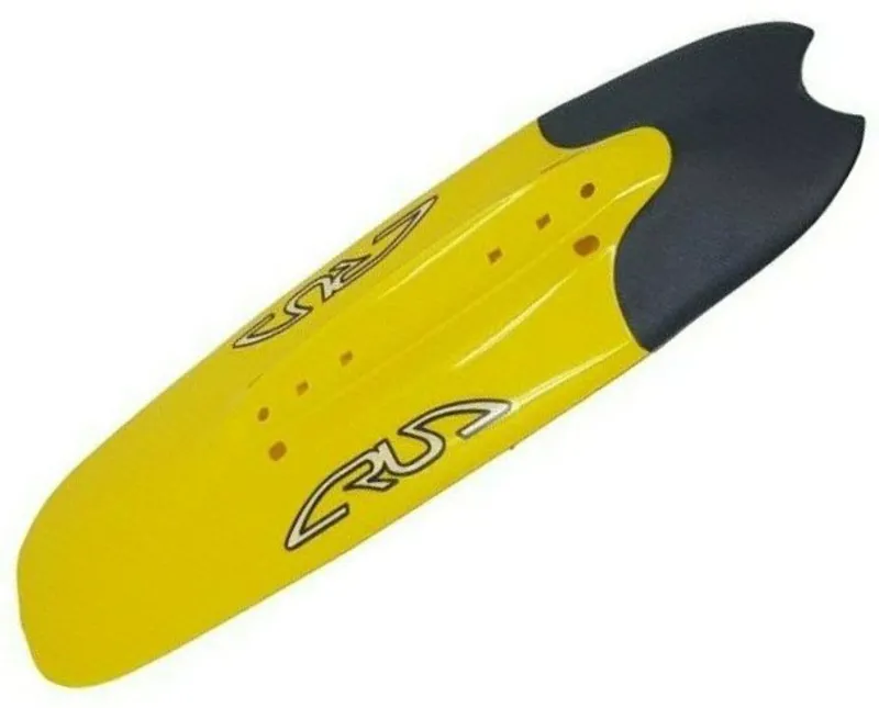 Crud Catcher MK4 Soft Nose Front Mudguard in Yellow NOS 1997