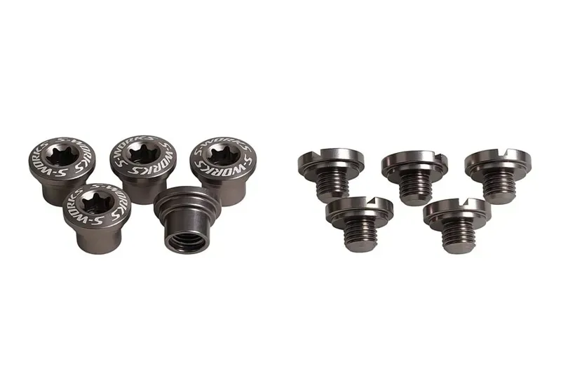 Specialized S-Works Chainring Bolts for Carbon Spider in Grey